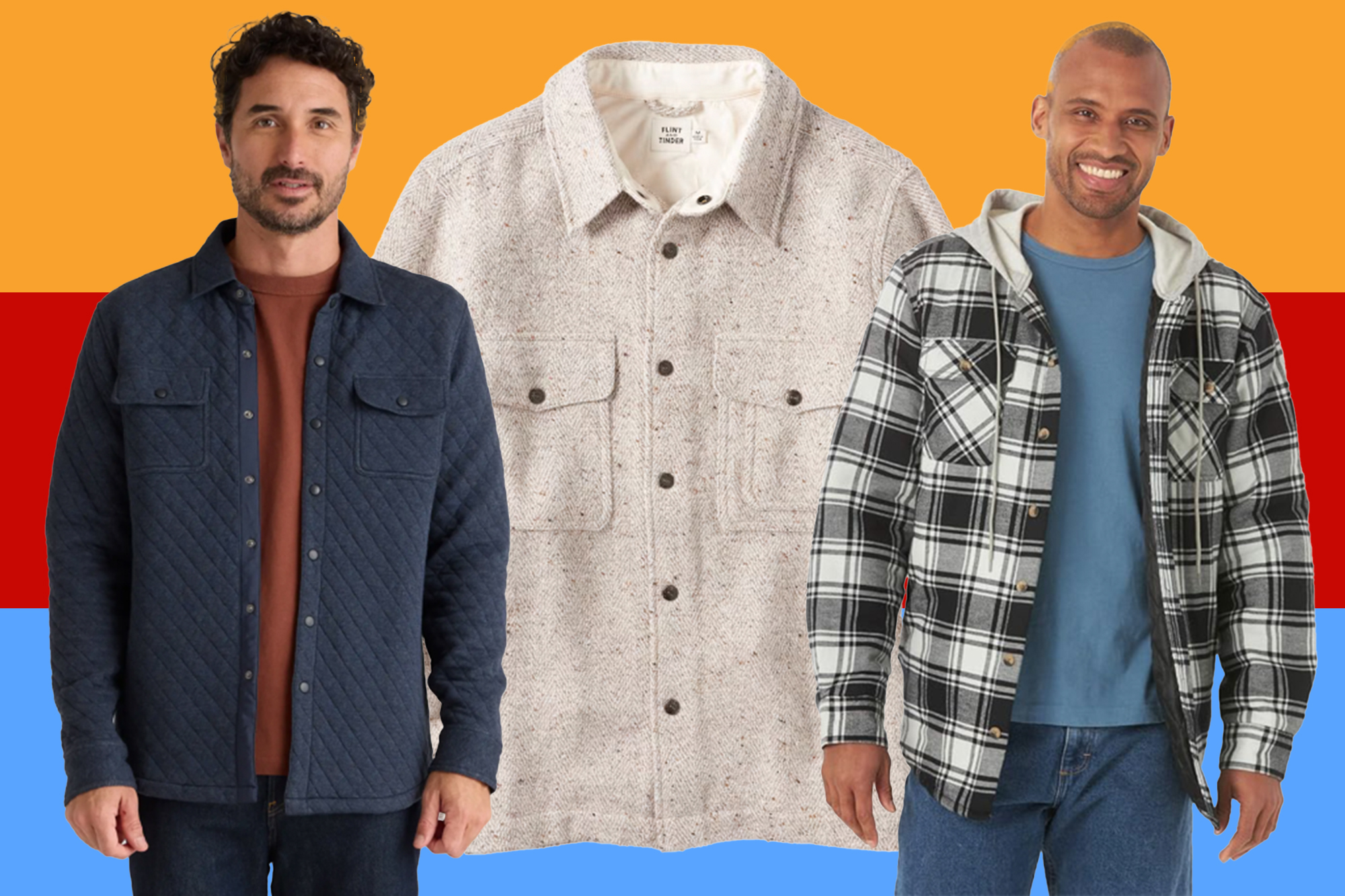 10 best men’s shackets for layering style and warmth