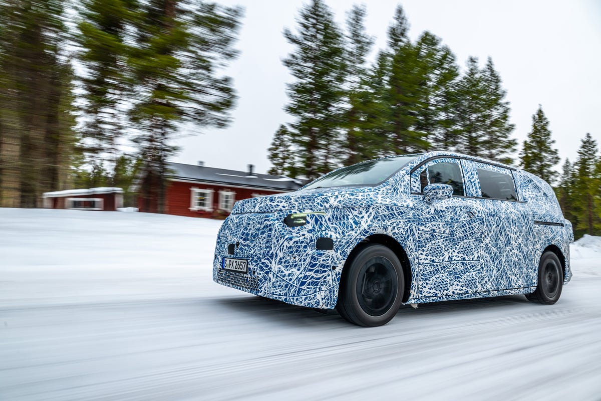 View Photos of the Mercedes-Benz Electric Van Prototype