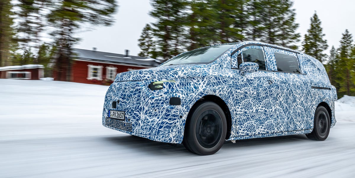 Six-Figure Moonshot: We Drive Benz's Electric Van Prototype