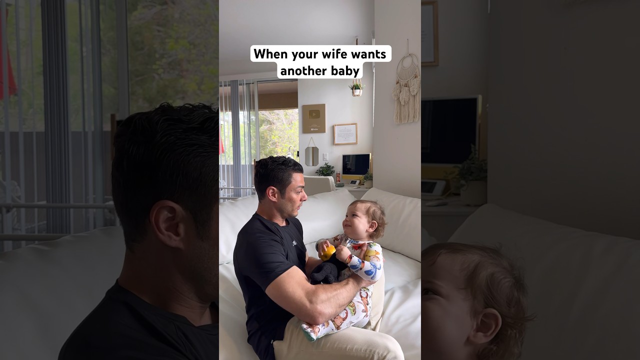 When Your Wife Jokes About Another Baby—So Funny
