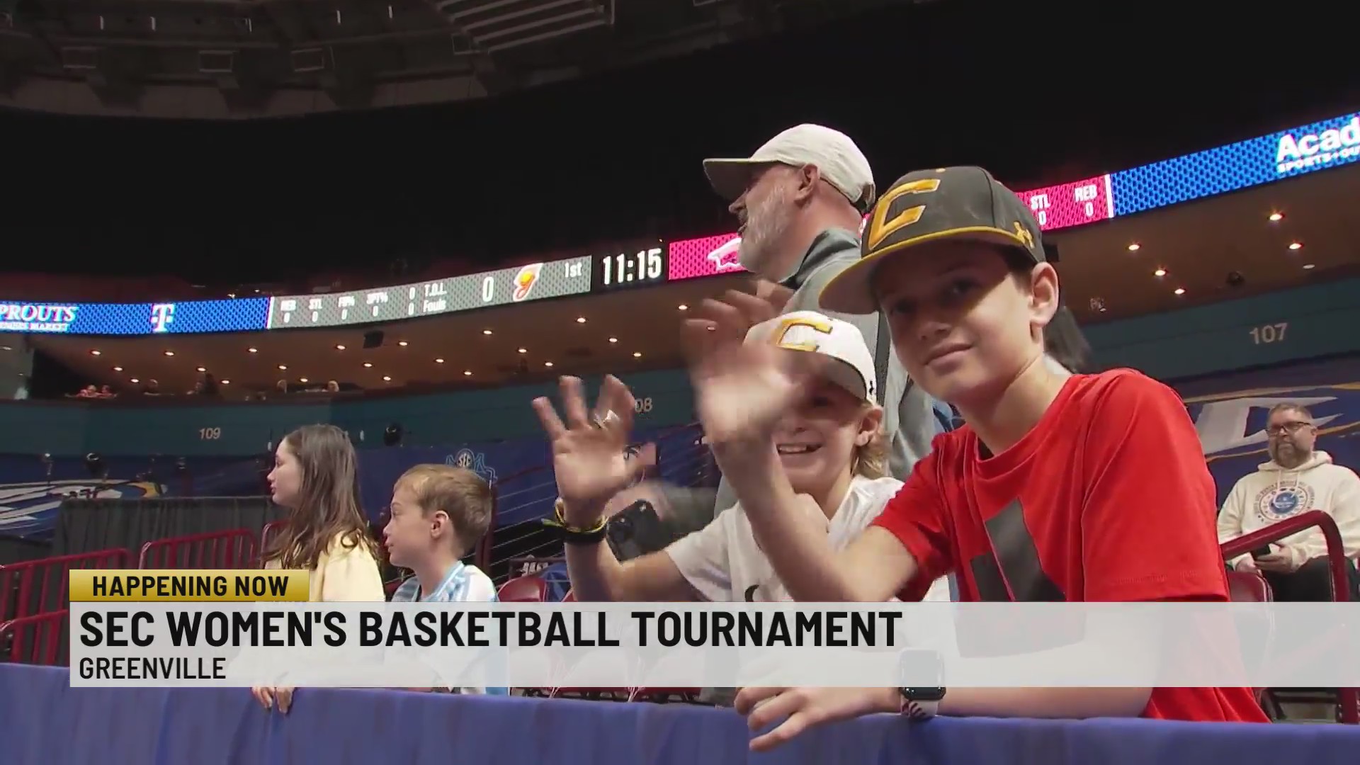 SEC Women's Basketball tournament tips off in Greenville