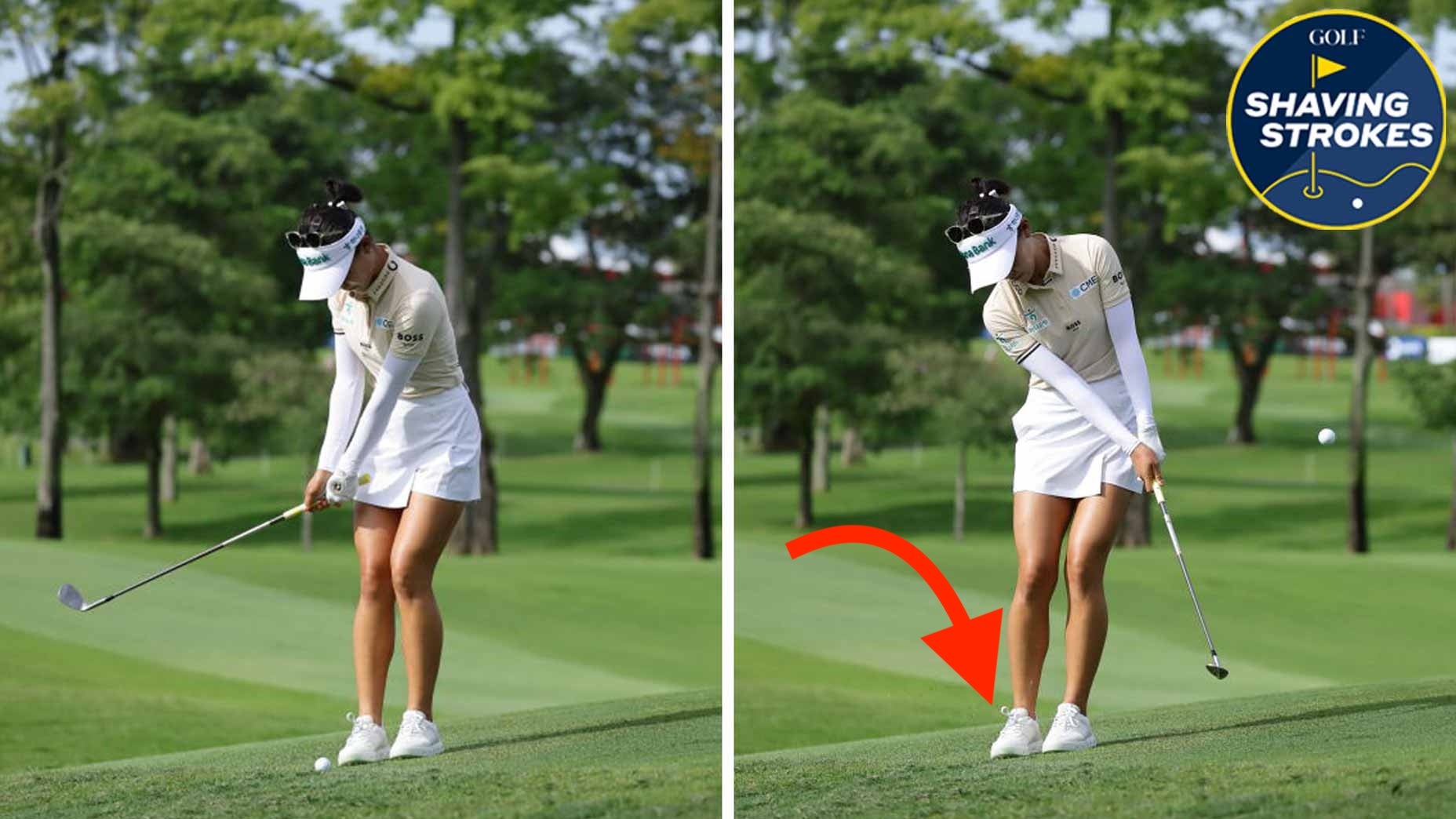 This sneaky ‘toe tap' move will improve your chipping instantly