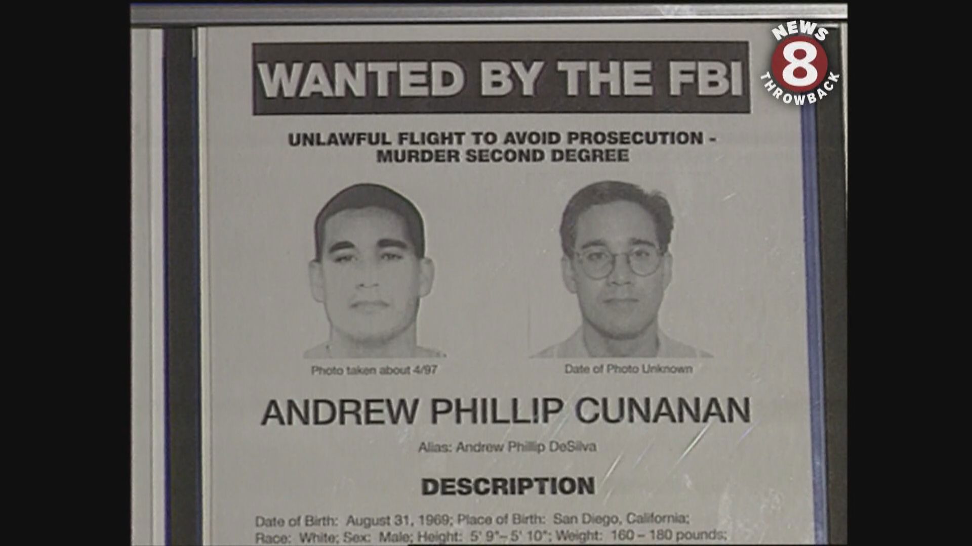 The murder of fashion icon Gianni Versace by Andrew Cunanan | 1997 ...