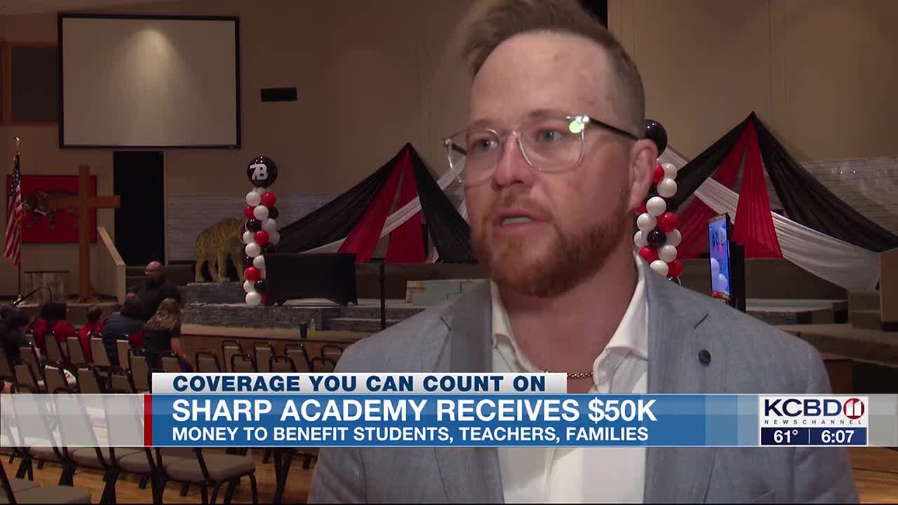 7B Building & Development donates $50,000 to Sharp Academy