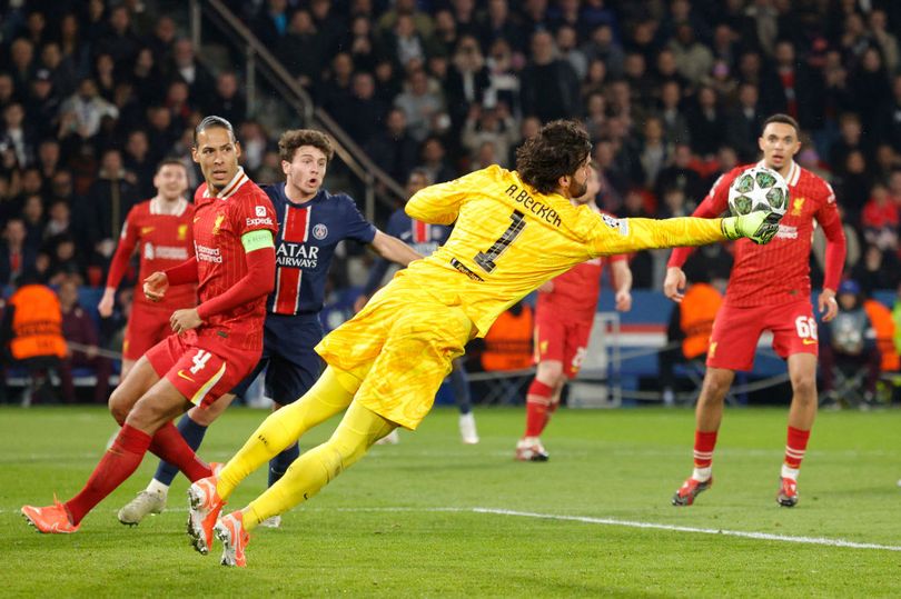 PSG vs Liverpool xG as incredible stats show extent of Alisson-inspired ...