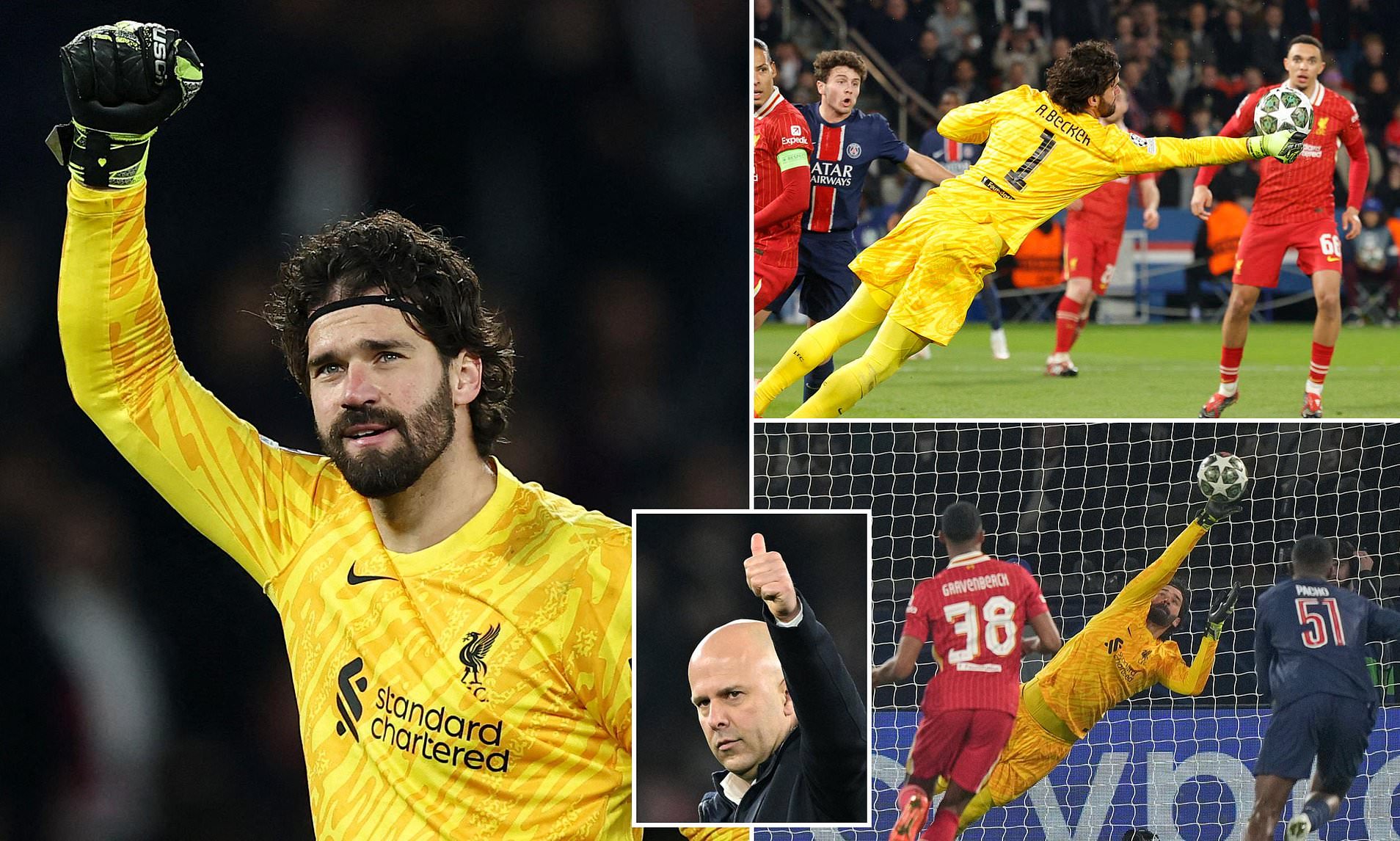Alisson hails 'the BEST performance of my life' after Liverpool ...