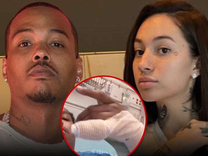 Bhad Bhabie's Baby Daddy Le Vaughn Posts Hospital Video After Being Shot