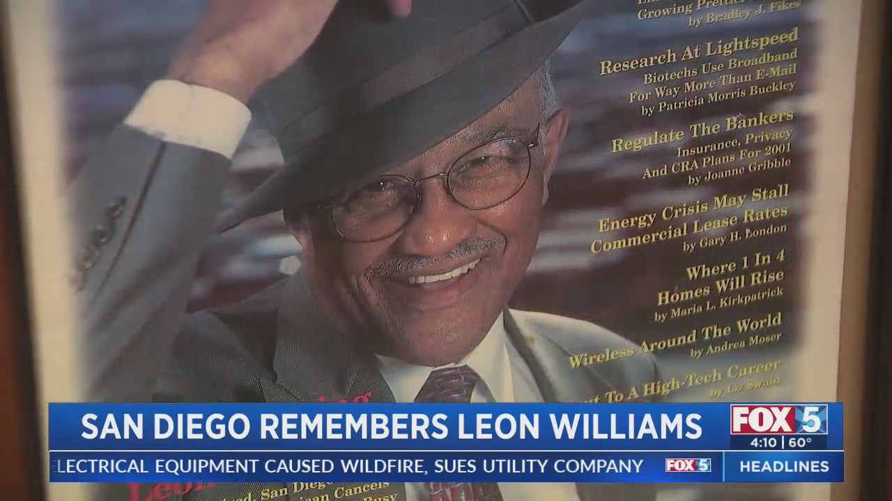 San Diego icon Leon Williams passes away at 102
