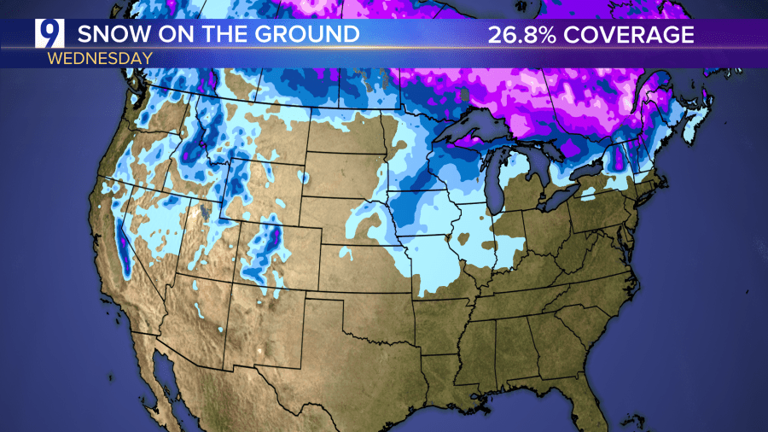 Wednesday’s variable conditions: Showers turn to snow as mild temperatures tumble