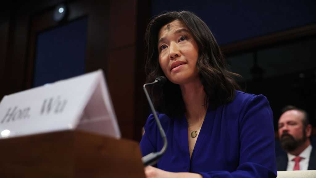 Boston Mayor Michelle Wu claps back at Trump immigration policies at ...