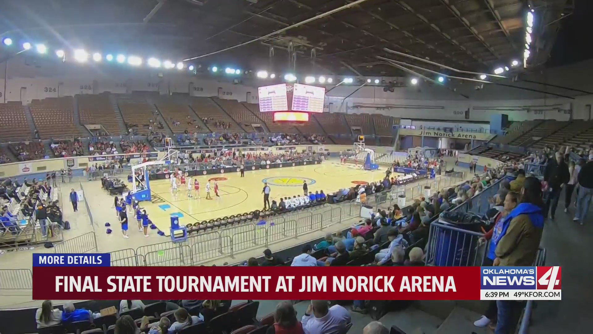 Final state tournament at Jim Norick Arena
