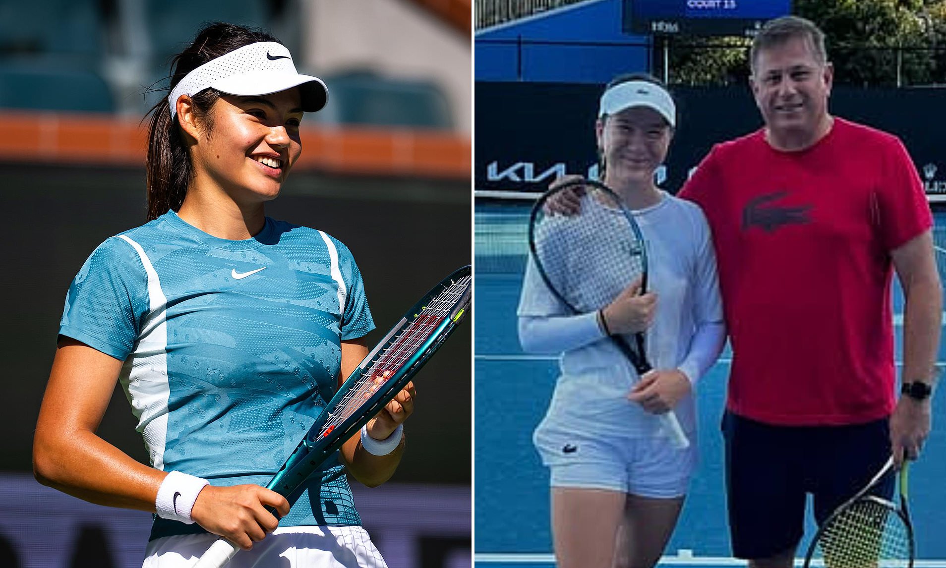 Emma Raducanu hires the SEVENTH coach of her career on a trial basis ...