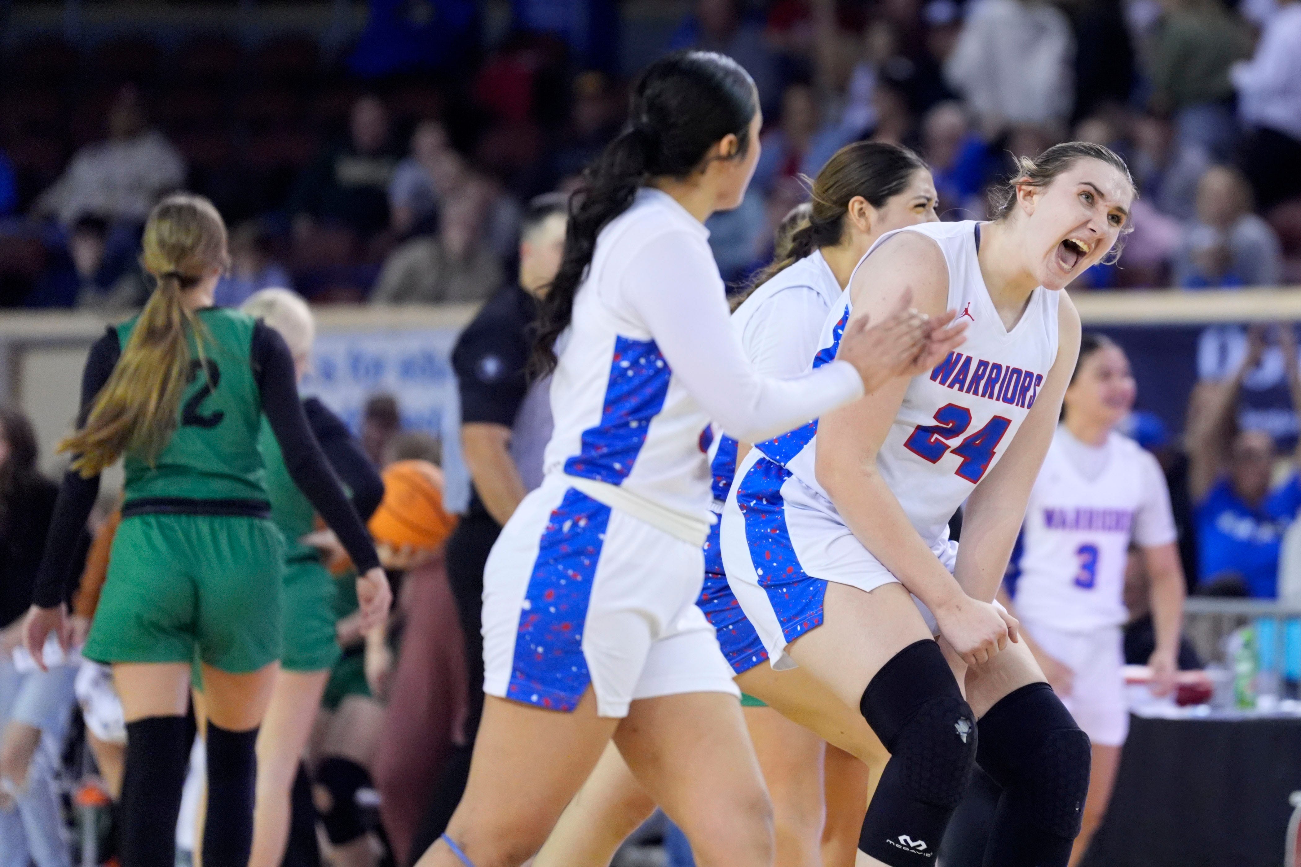Class B girls basketball: Hammon, Arnett advance to state championship game