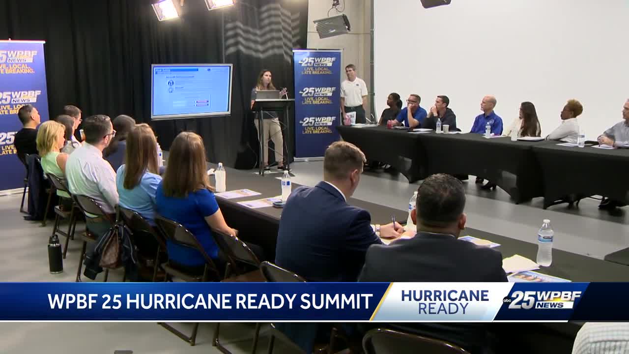 WPBF 25 hosts Hurricane Ready Weather Summit