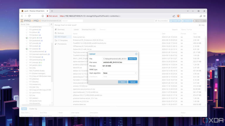 I tried running Android VMs inside Proxmox