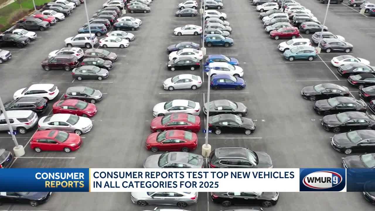 Consumer Reports test the top cars, trucks and SUVs for 2025
