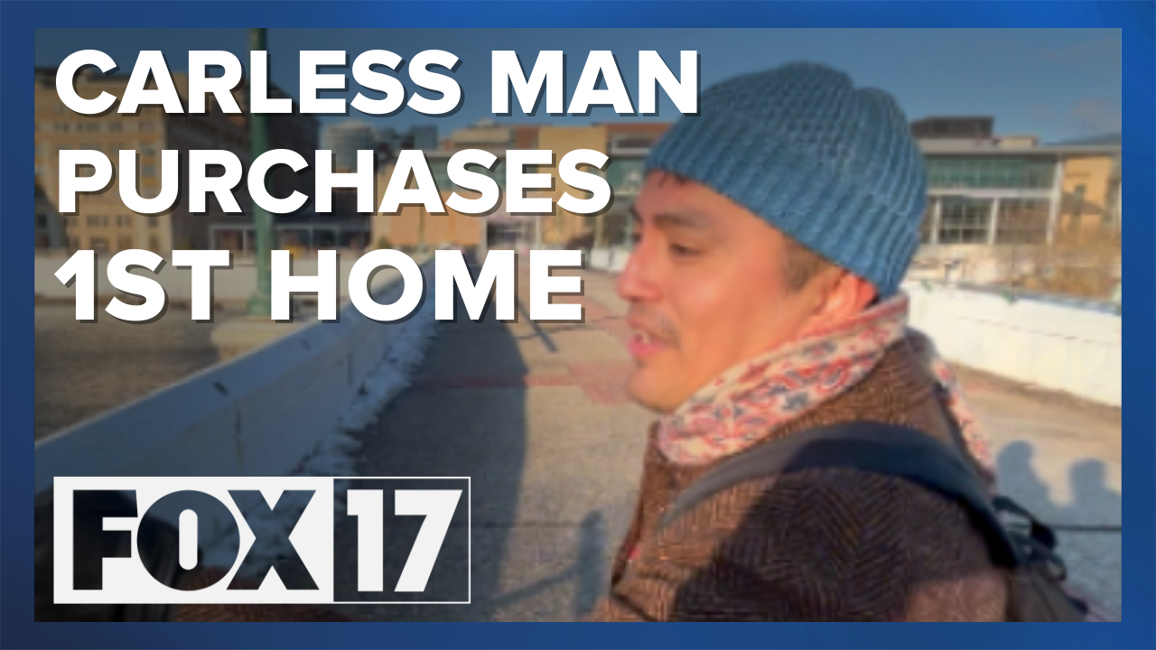 Man's choice to go carless leads to 1st-time home purchase
