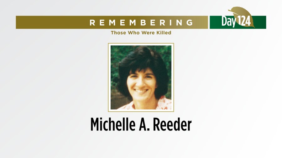 168 Days to remember those lost in the OKC bombing: Michelle A. Reeder