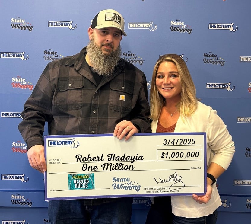 Lucky scratch: Massachusetts man wins $1 million on instant lottery ticket