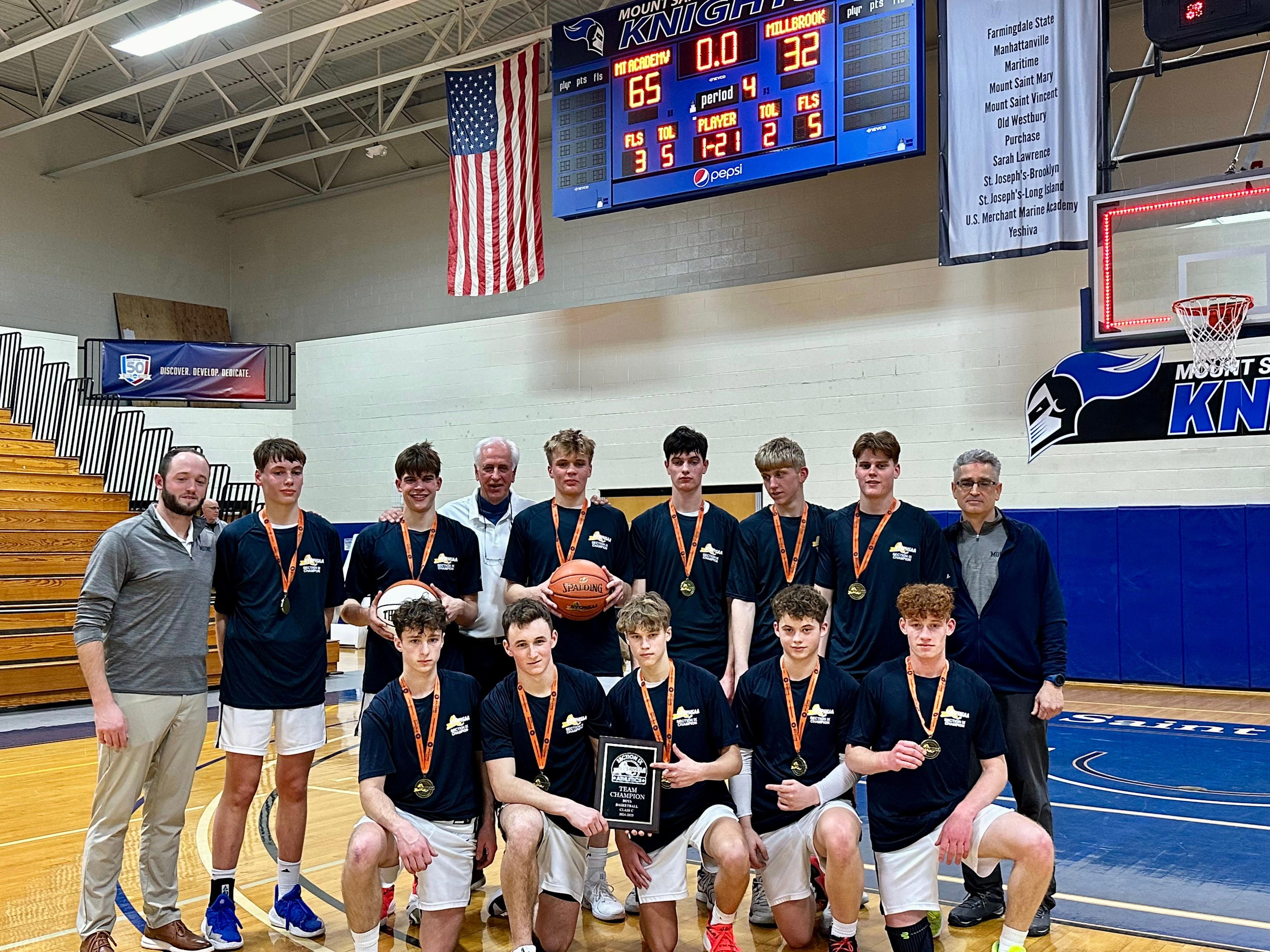 Boys basketball: Mount Academy tops Millbrook to win its first Section ...