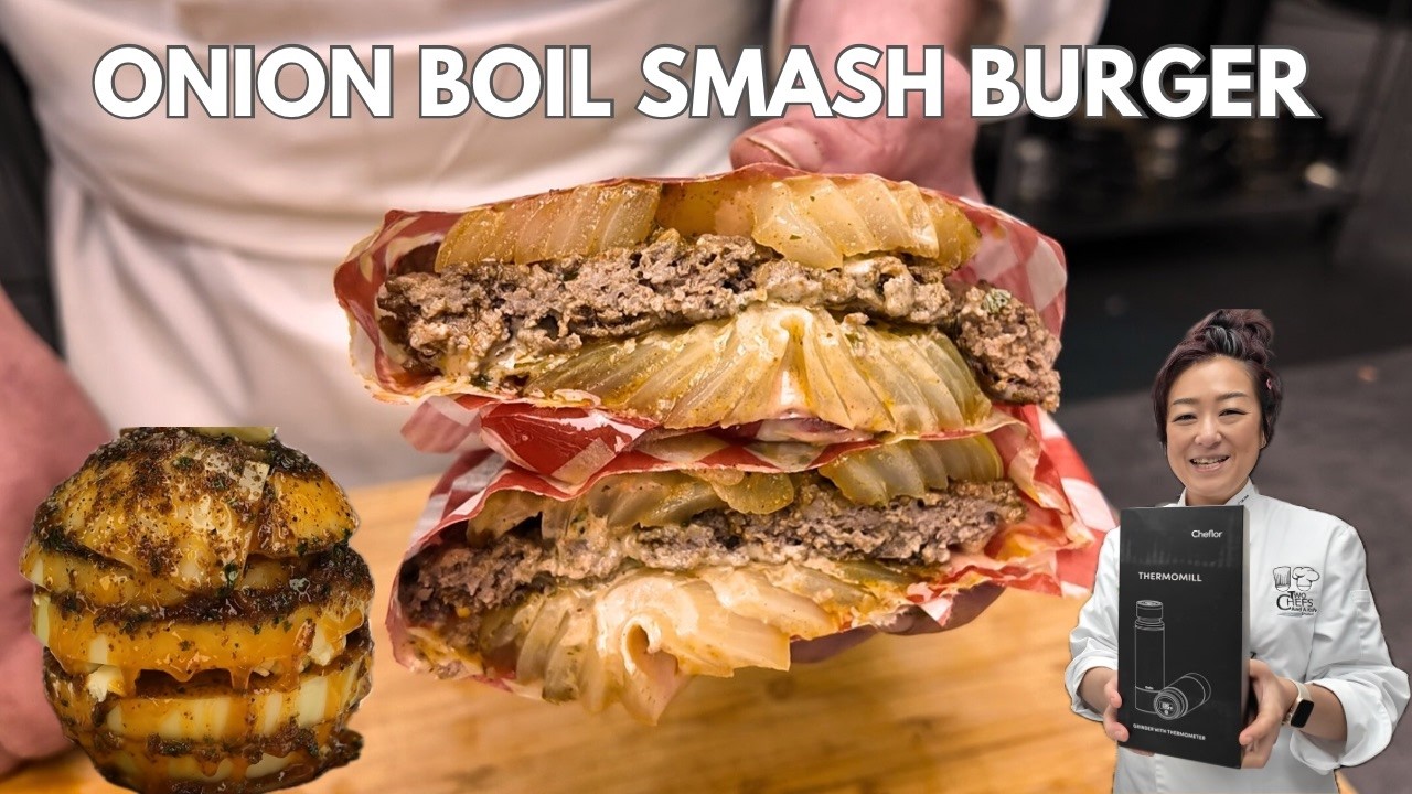 Onion Boil Wrapped Smash Burger – The Ultimate Burger Hack