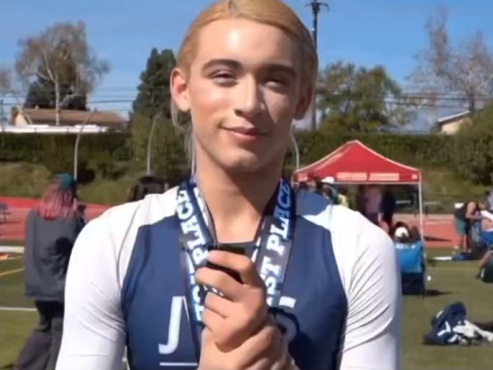 Transgender track star sparks outrage after winning girls’ triple jump ...