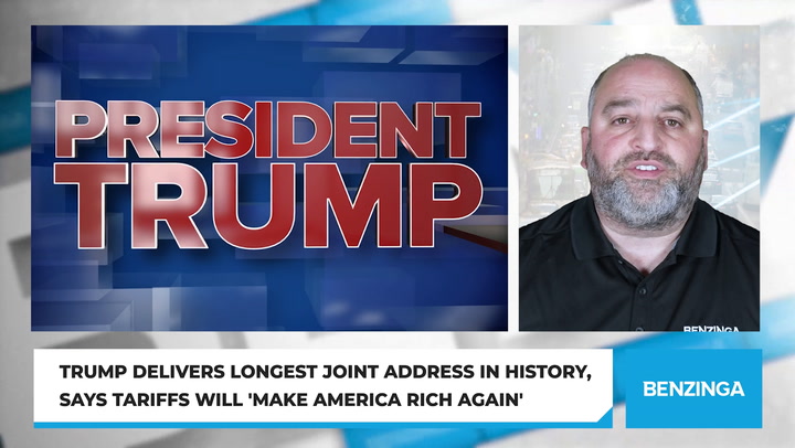 Trump Delivers Longest Joint Address In History, Says Tariffs Will ...