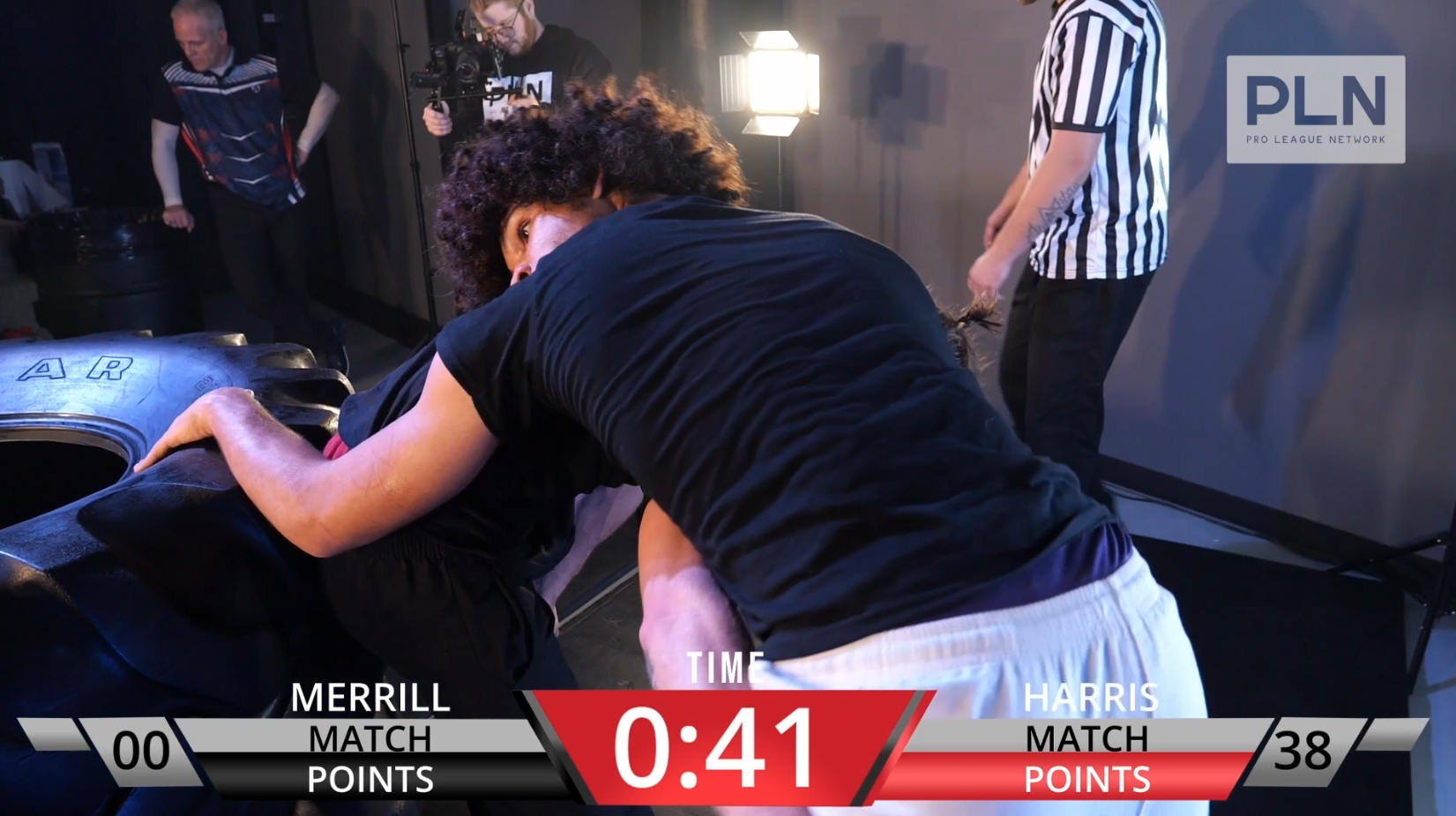 Ultimate Tire Wrestling: Kameron Harris vs Anthony Merrill