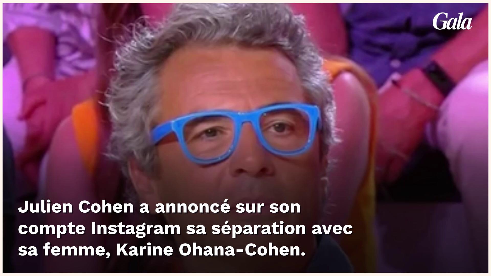 Julien Cohen séparé de Karine : qui est celle qui a fait battre son ...