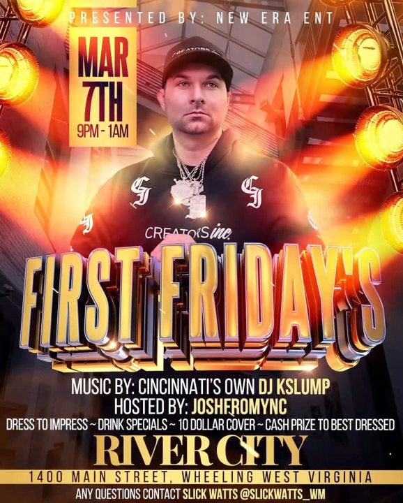 Ohio Valley native, Rap artist, hosting First Friday’s in Wheeling