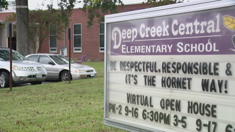 Fire damages concession stand at Deep Creek Elementary School