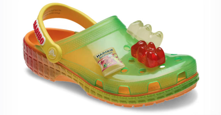 Haribo's Crocs Collab Looks Like a Gummy Bear