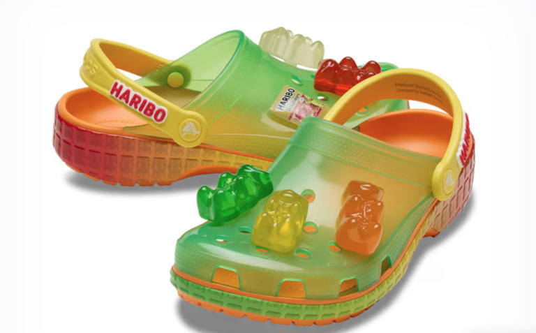 Haribo's Crocs Collab Looks Like a Gummy Bear