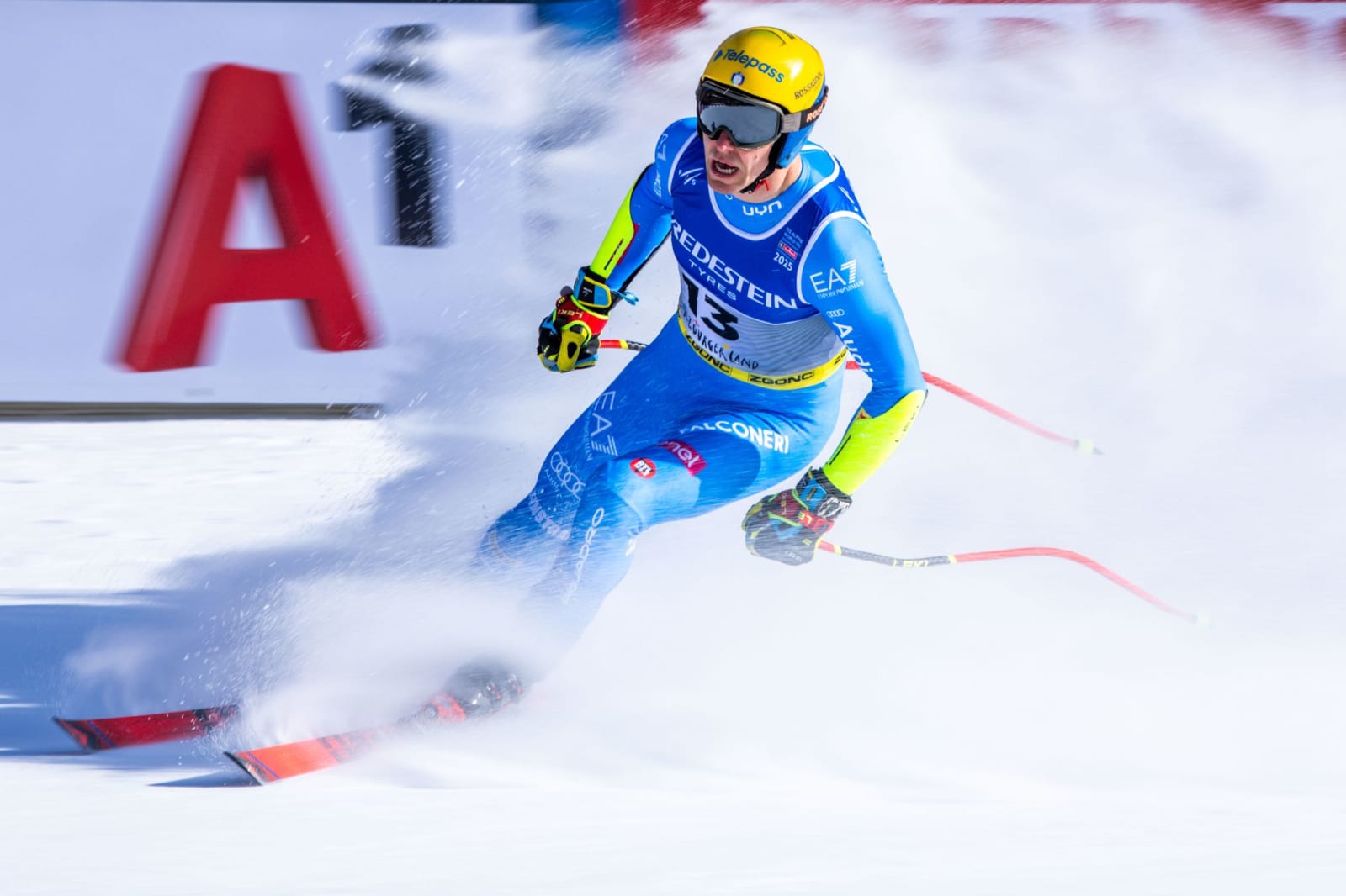 Italian ski racer Casse suffers heavy Kvitfjell training crash