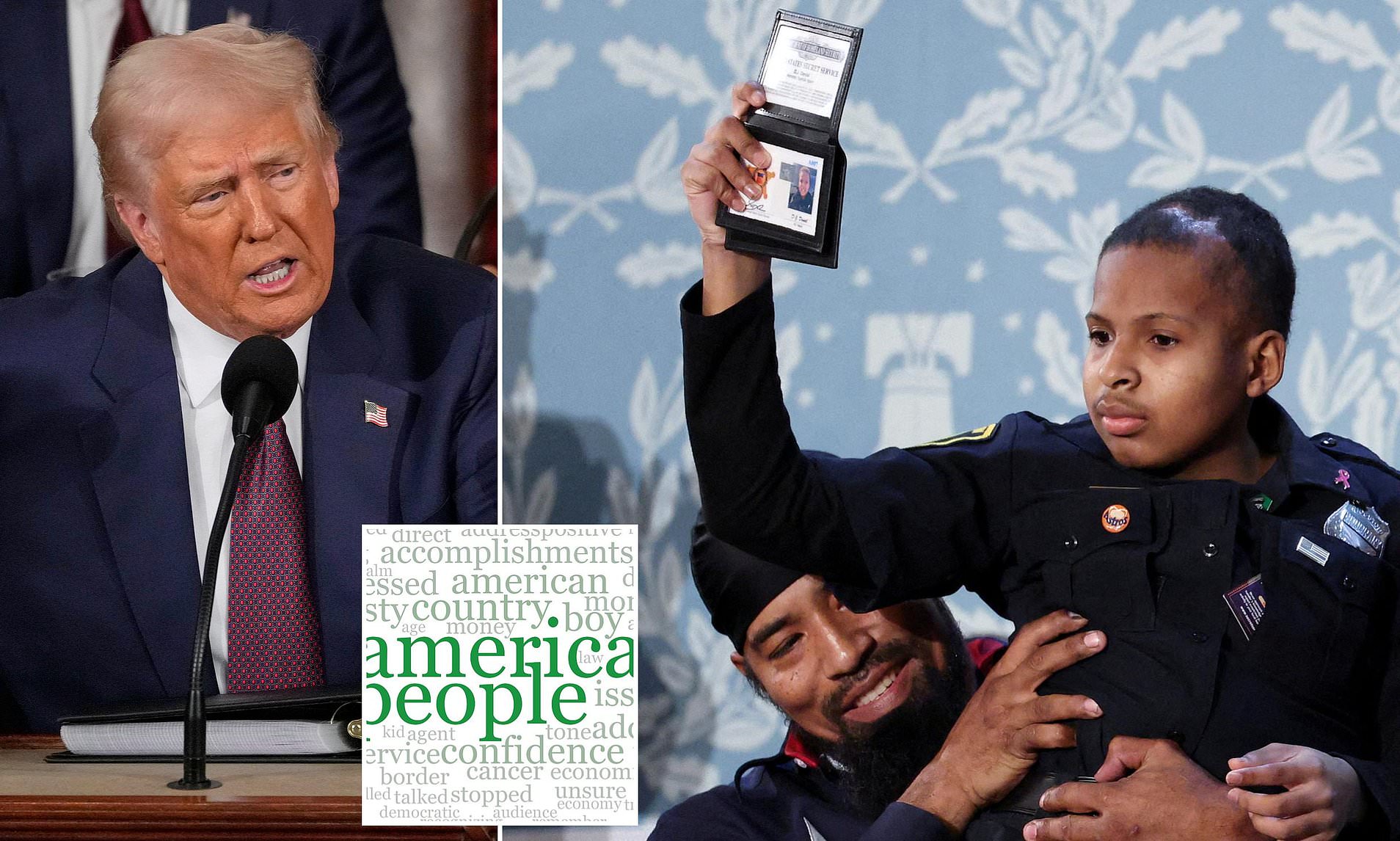 Trump's heartwarming viral moment with a child cancer patient