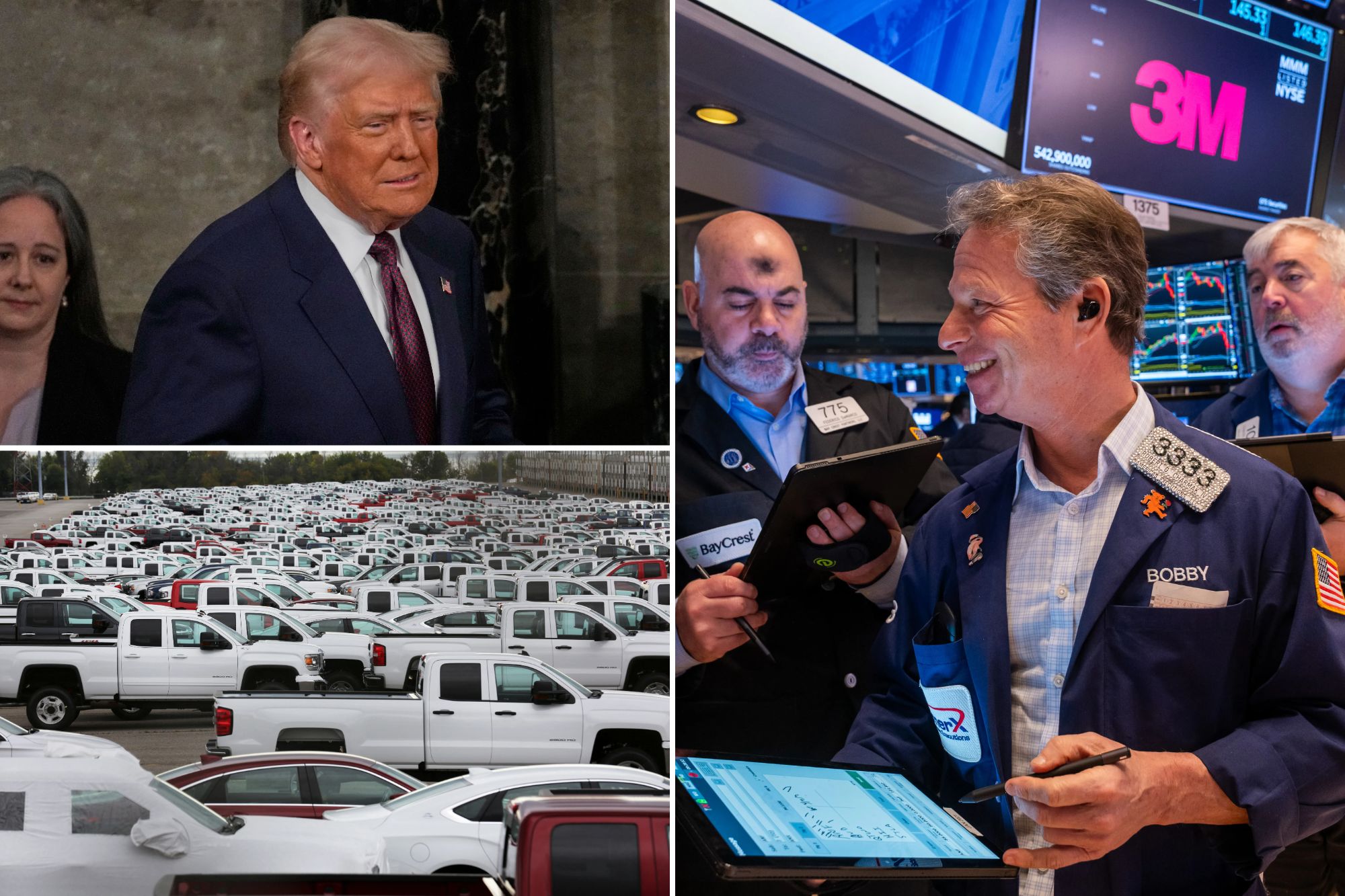 Dow surges nearly 500 points after Trump car tariffs delayed: ‘We are ...