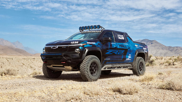 Chevy Built A Near-Production Silverado EV ZR2 That's Going Off-Road ...