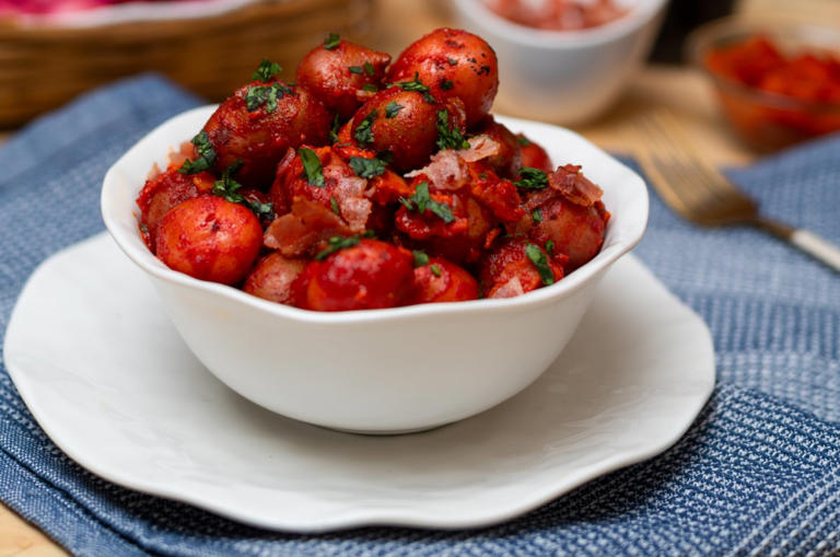 Receta de papas cambray adobadas ¡Sabrosas y picosas!