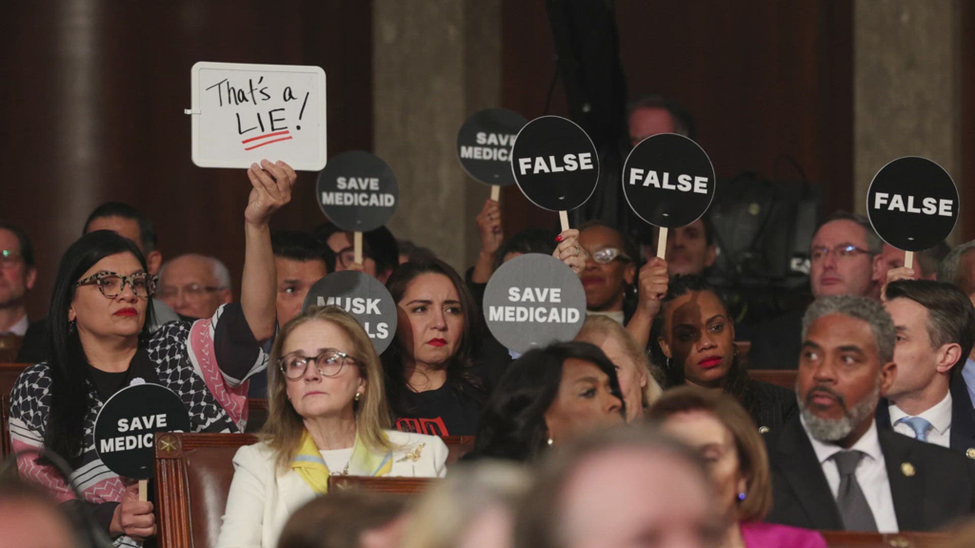 Democratic lawmakers had wide range of reactions to Trump address