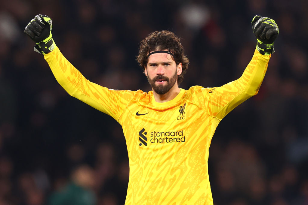 Alisson Becker reveals where stunning PSG performance ranks in his career