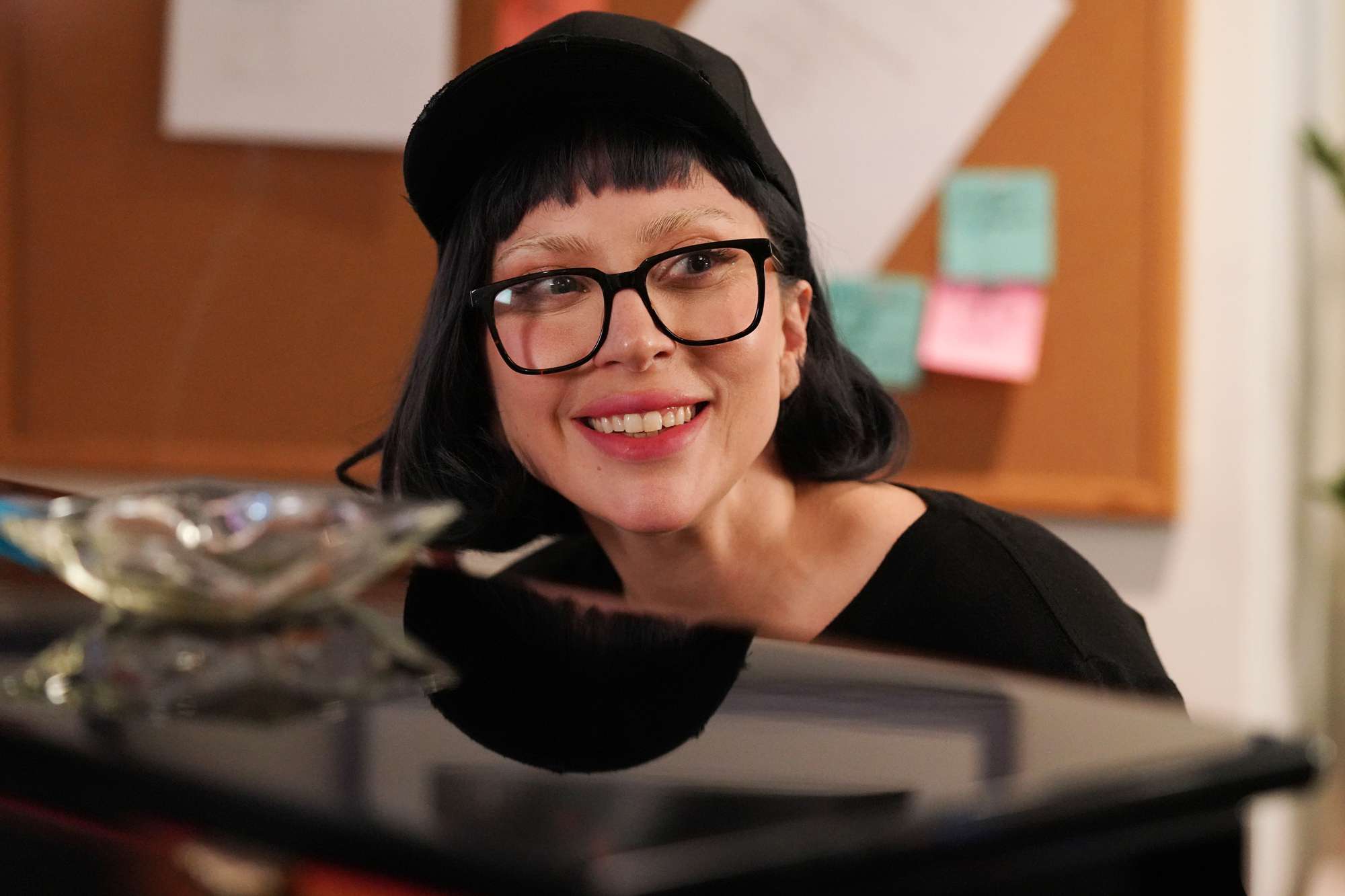 Lady Gaga Switches Up Her Hair Again! See Her Bob and Baby Bangs While ...