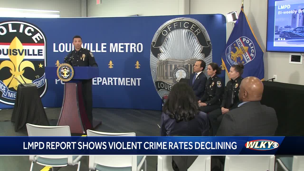 LMPD crime reduction efforts showing results in new year