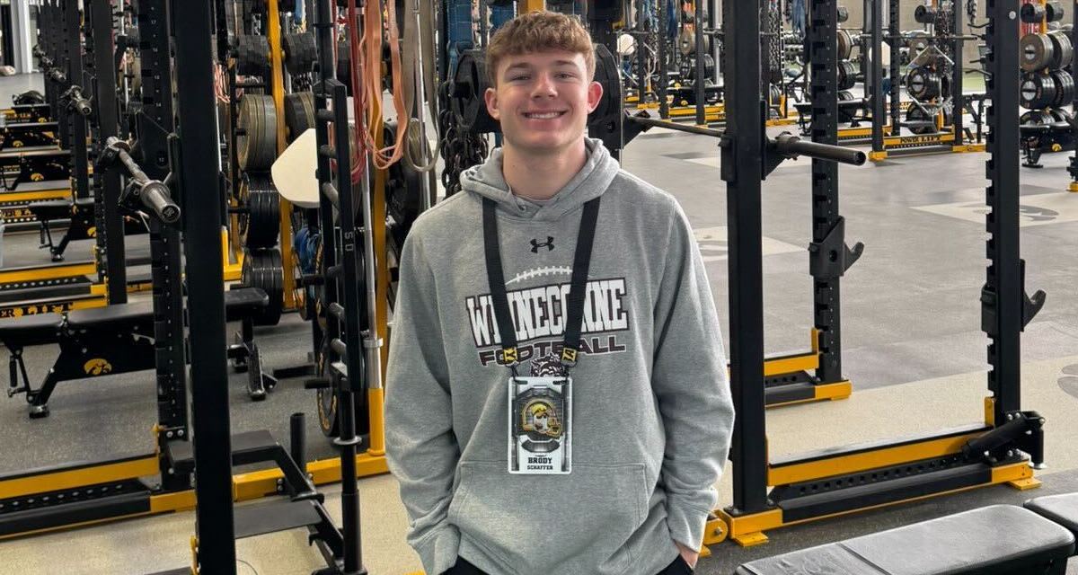 Brody Schaffer makes college decision