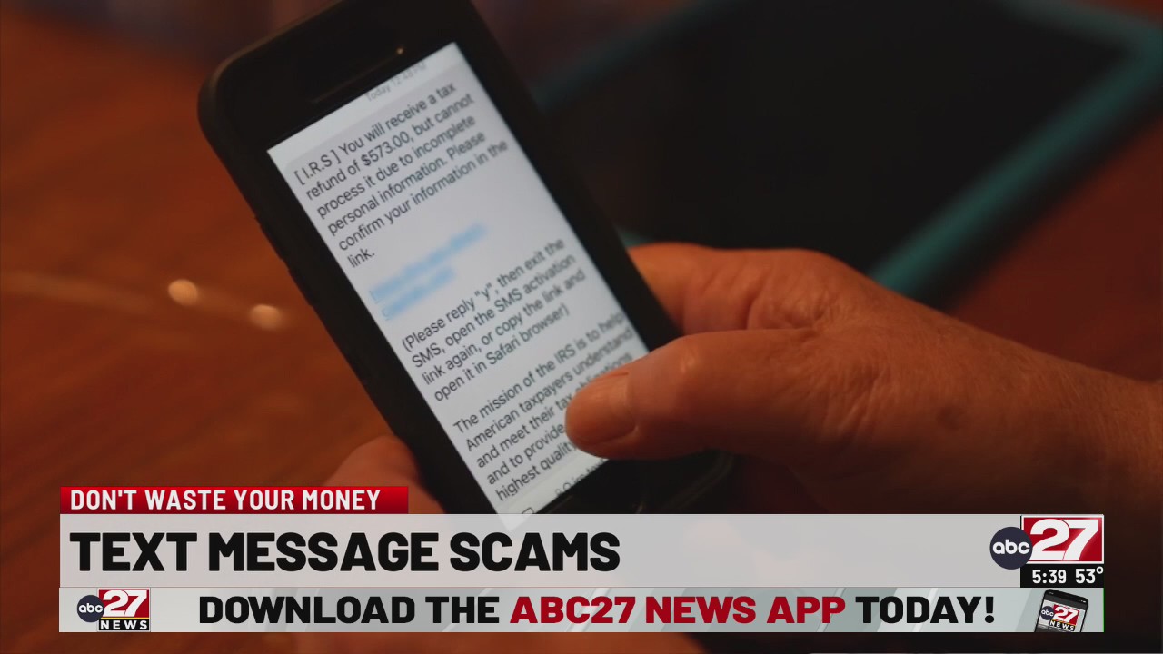 Don't Waste Your Money: Text Message Scams