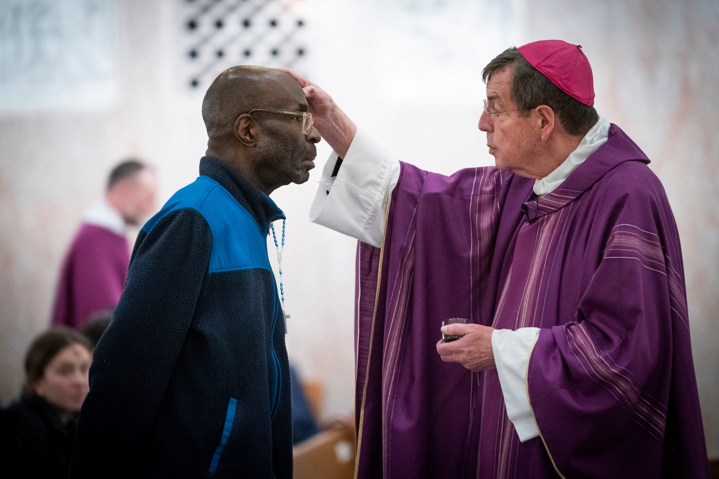 Archbishop Vigneron celebrates final Ash Wednesday Mass: Lent is a ...
