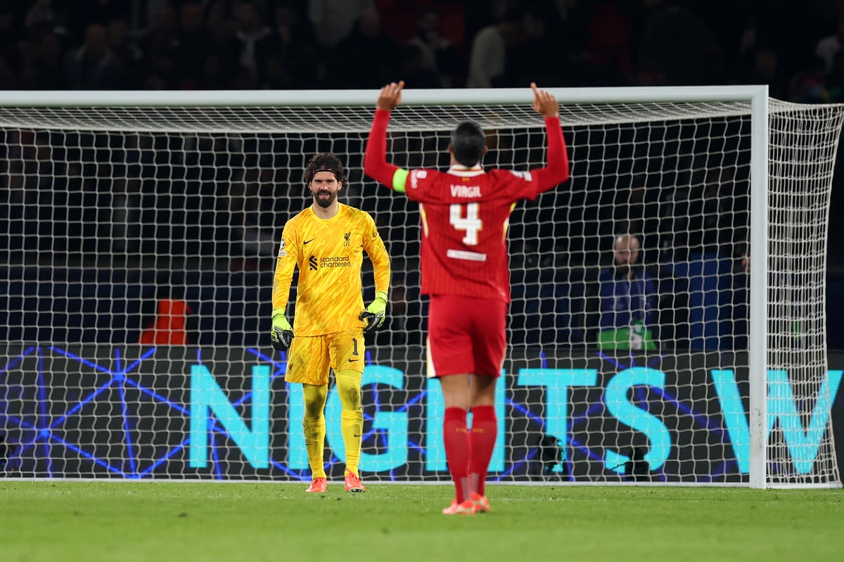 Liverpool players react as Alisson produces 'performance of my life' in ...