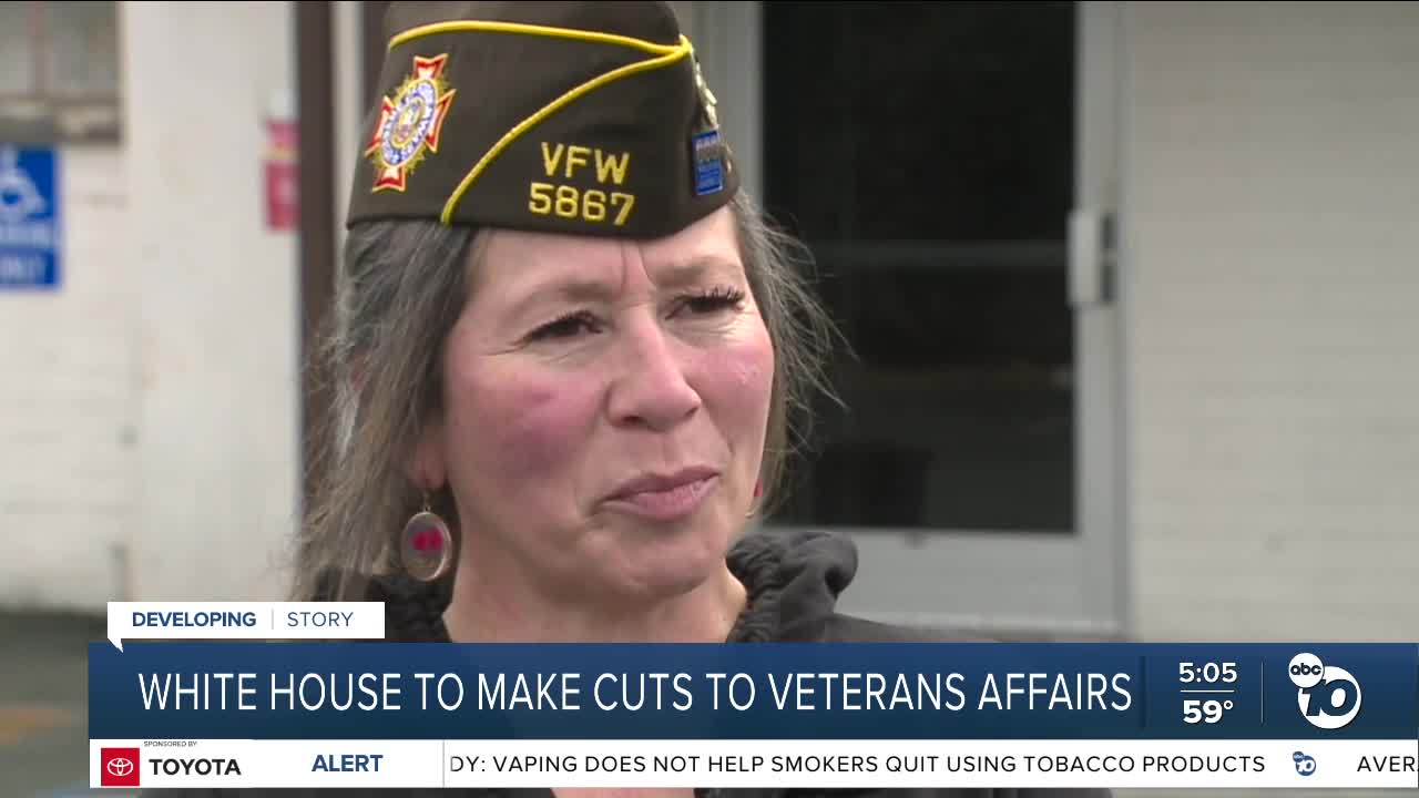 White House to make cuts to Veterans Affairs