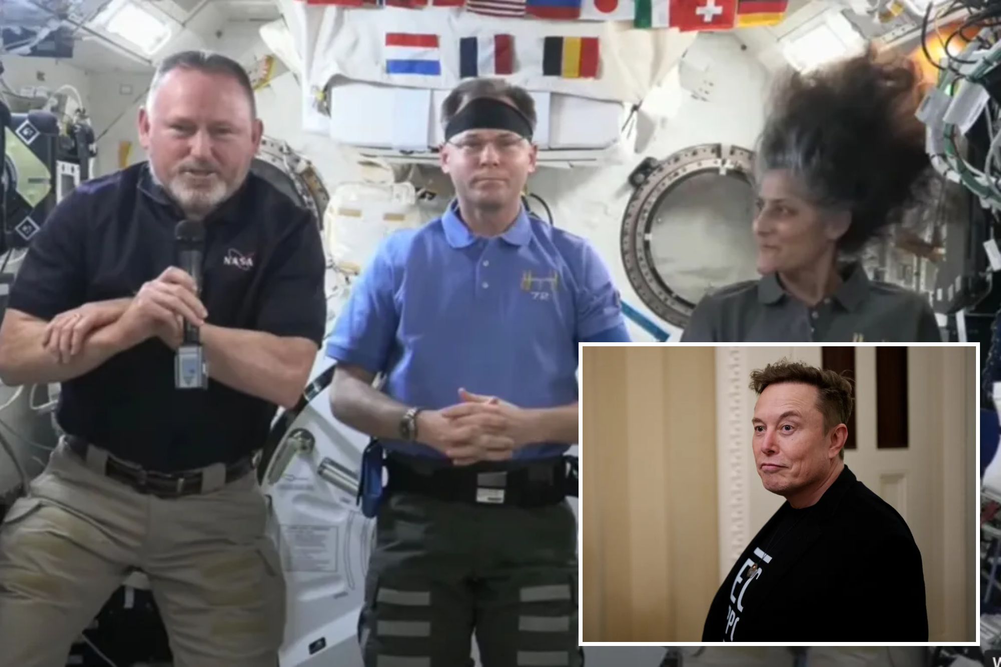 Stranded astronaut confirms Biden shot down Musk’s offer to bring pair ...