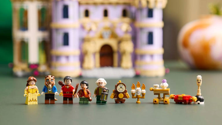 New LEGO BEAUTY AND THE BEAST Castle Set Arriving April