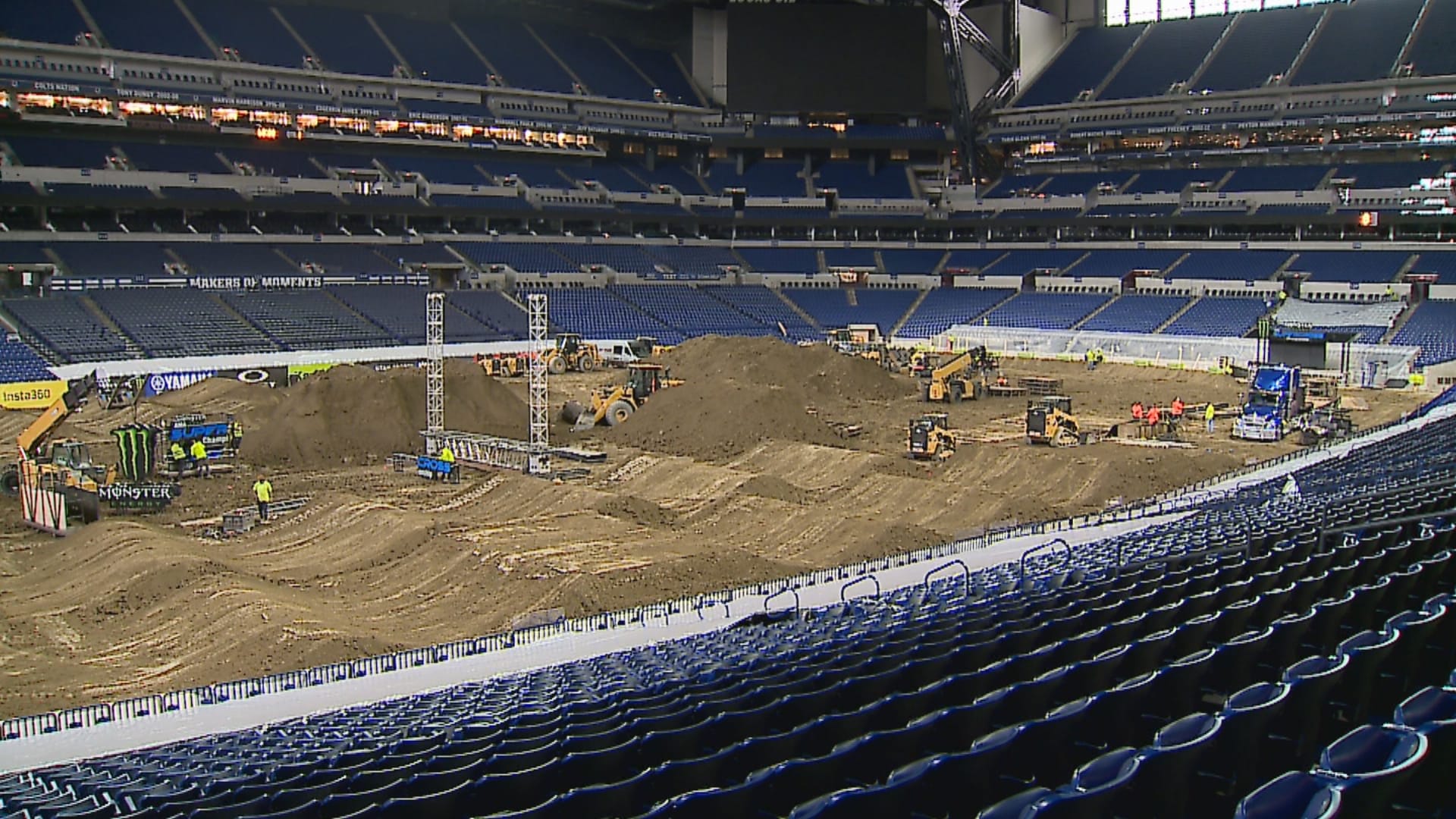 Lucas Oil Stadium transformed for AMA Supercross Championship